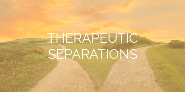 Therapeutic Separations - Dr. Jill Manning Therapeutic Separations - Dr. Jill Manning